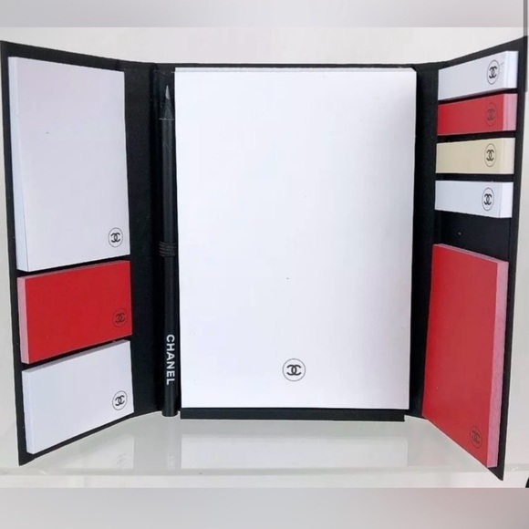 CHANEL | Makeup | Chanel La Collection Pencil Notebook Sticky Note Set ...